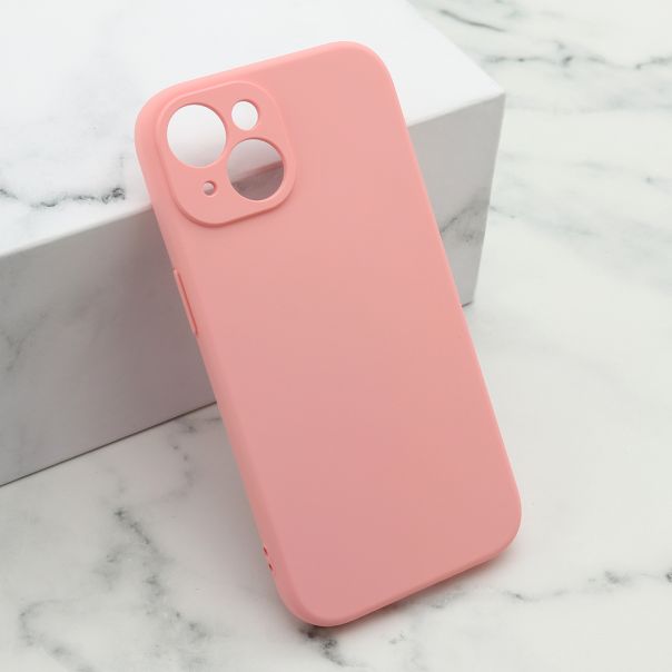 Futrola Soft Silicone za iPhone 15, roza