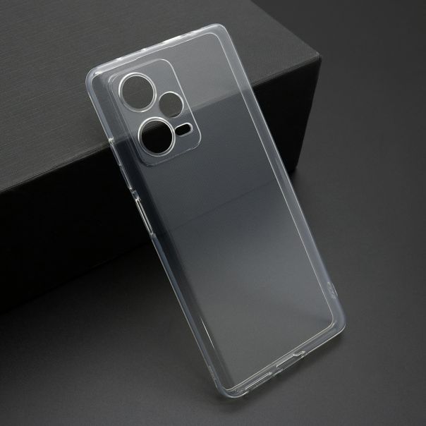 Futrola Ultra Tanki Protect silikon za Xiaomi Redmi Note 12 Pro Plus, providna