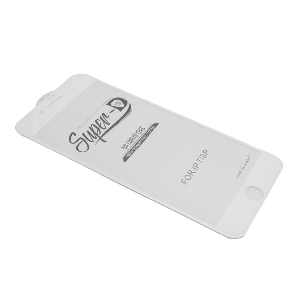 Folija za zaštitu ekrana Glass 11D za Iphone 7 Plus/8 Plus bela