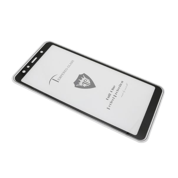 Folija za zaštitu ekrana Glass 2.5D za Samsung A750F Galaxy A7 2018, crna
