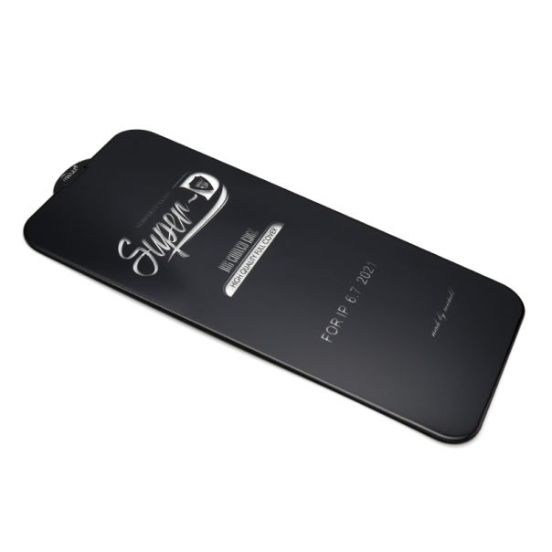 Folija za zaštitu ekrana Glass 11D za Iphone 13 Pro Max/14 Plus, crna