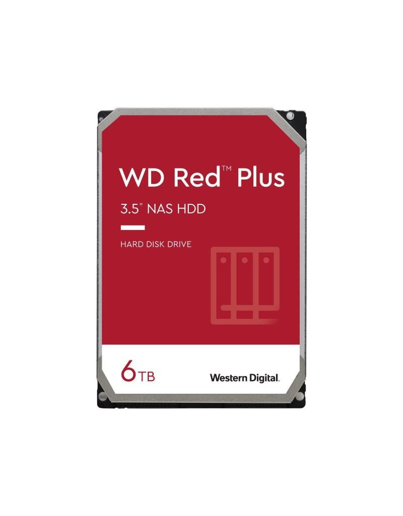WD 4TB 3.5" SATA III 256MB IntelliPower WD40EFPX Red Plus hard disk