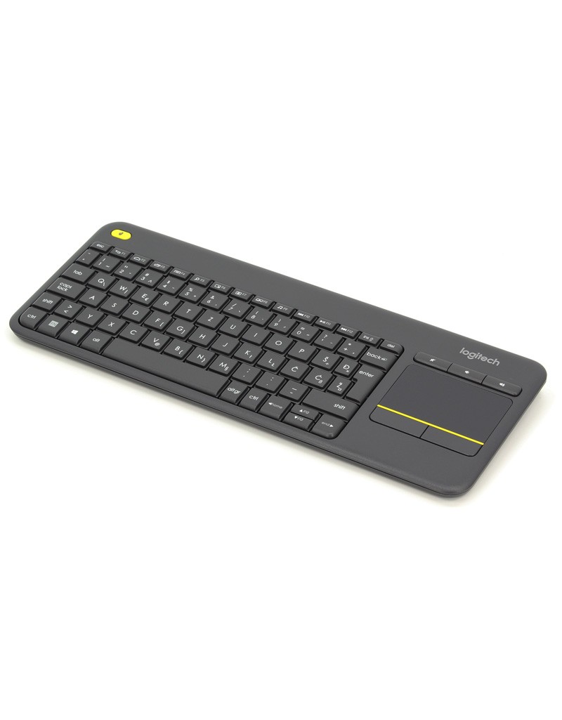 LOGITECH K400 Plus Wireless Touch YU crna tastatura