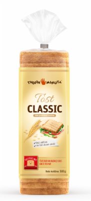 TOST CLASSIC TVOJIH 5 MINUTA 500G
TOST CLASSIC TVOJIH 5 MINUTA 500G