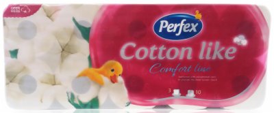 TOALETNI PAPIR 3SL COTTON COMFORT LINE PERFEX 10/1
TOALETNI PAPIR 3SL COTTON COMFORT LINE PERFEX 10/1