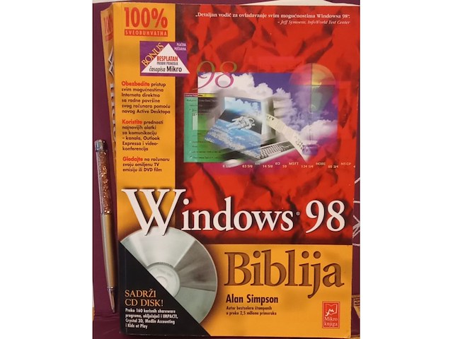 WINDOWS BIBLIJA 98 - ALAN SIMPSON + CD
