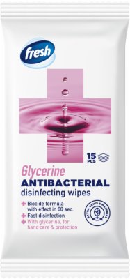 VLAZNE MARAMICE ANTIBACTERIAL GLICERIN FRESH 15/1
VLAZNE MARAMICE ANTIBACTERIAL GLICERIN FRESH 15/1