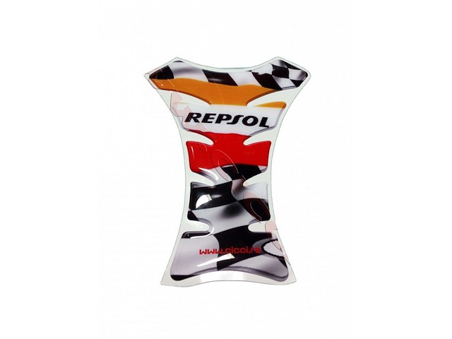 3D Stikeri - HONDA Repsol Tank pad - 23