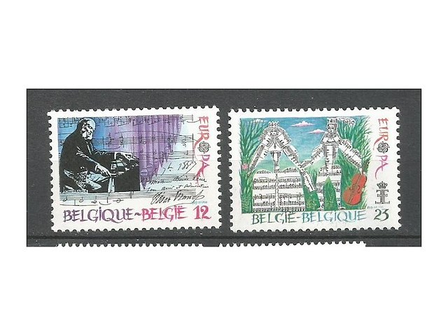 Belgija 1985. EVROPA CEPT cista serija
