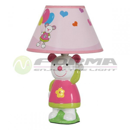 Dečija stona lampa roze