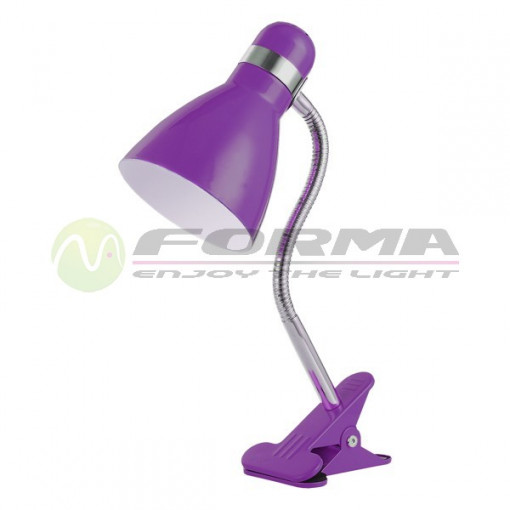 Stona lampa radna ljubičasta metal FD7001-1TK VL