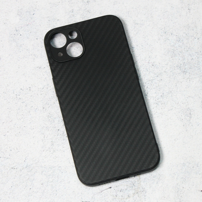 Maskica Carbon fiber za iPhone 13 6.1 crna