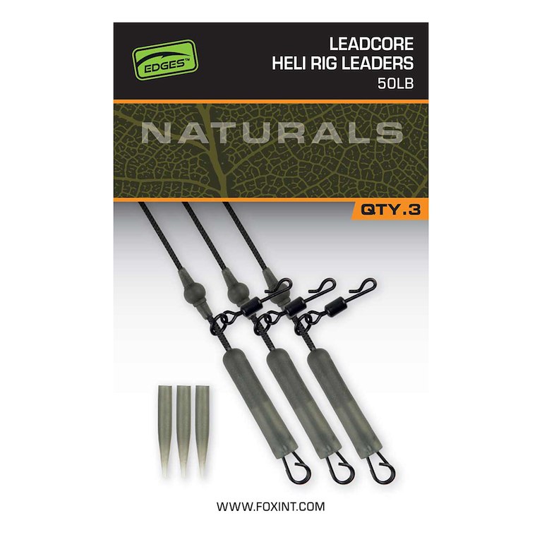 FOX LEADCORE HELI RIG LEADER 50LBS