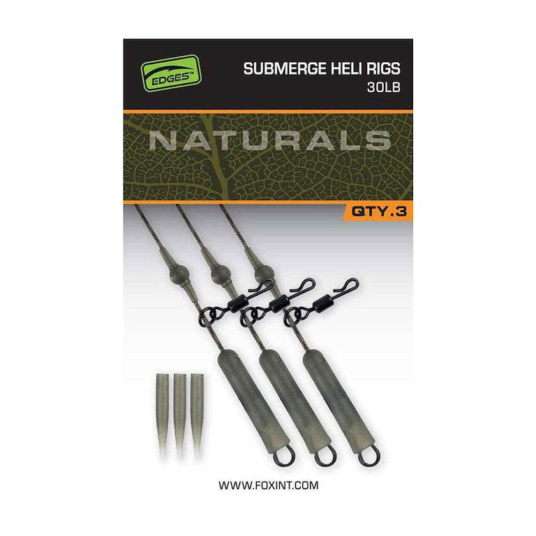 FOX NATURALS SUBMERGE HELI RIGS 40lb