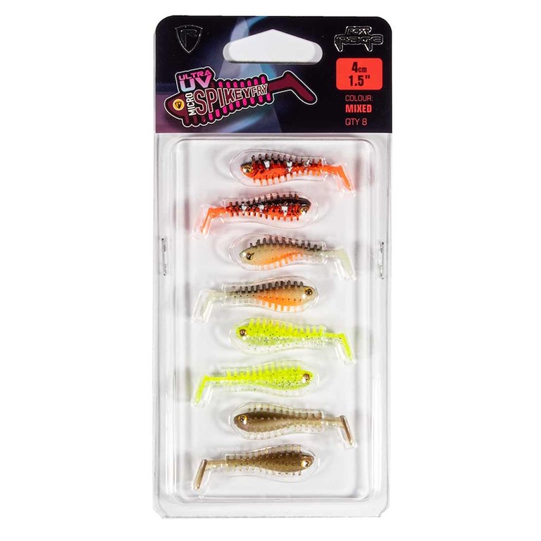 FOX RAGE ULTRA UV MICRO SPIKEY FRY 4CM