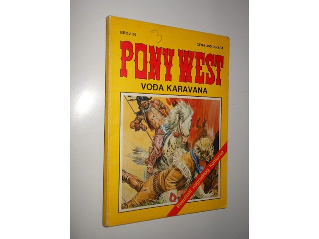 Pony West broj 28 - Vođa karavana