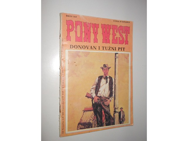 Pony West broj 163 - Donovan i tužni Pit