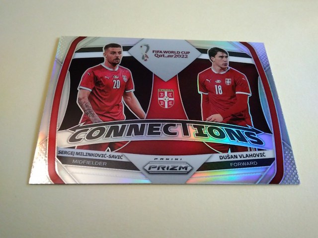 Panini Prizm Qatar 2022 - SILVER CONNECTIONS SR - Br.30