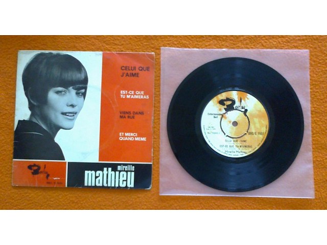 MIREILLE MATHIEU - Celui Que J Aime (EP) Made in Turkey