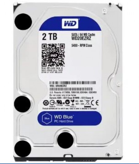 Western Digital 2TB SATA3 256MB WD20EARZ Blue