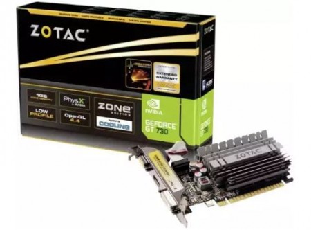 Zotac GT 730 2GB DDR3 64 BIT