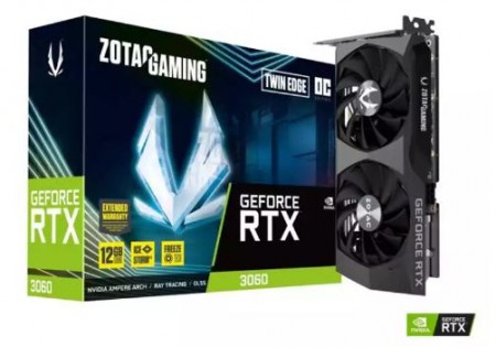 Zotac Gaming Geforce RTX 3060 Twin Edge 12GB 192 bit ZT-A30600E-10M