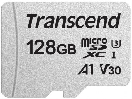 TRANSCEND 128GB microSD UHS-I U3 TS128GUSD300S