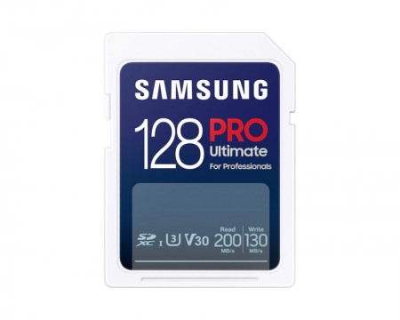 SAMSUNG PRO Ultimate Full Size SDXC 128GB U3 MB-SY128S