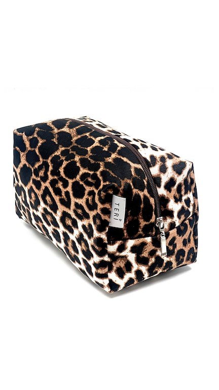 Neseser sa leopard printom