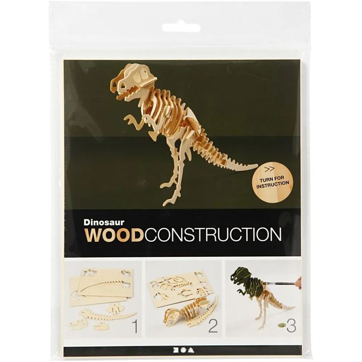 3D model drvenog dinosaurusa