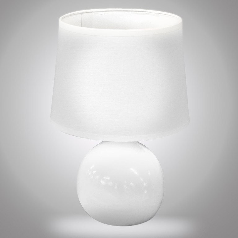 Stona lampa Color bela