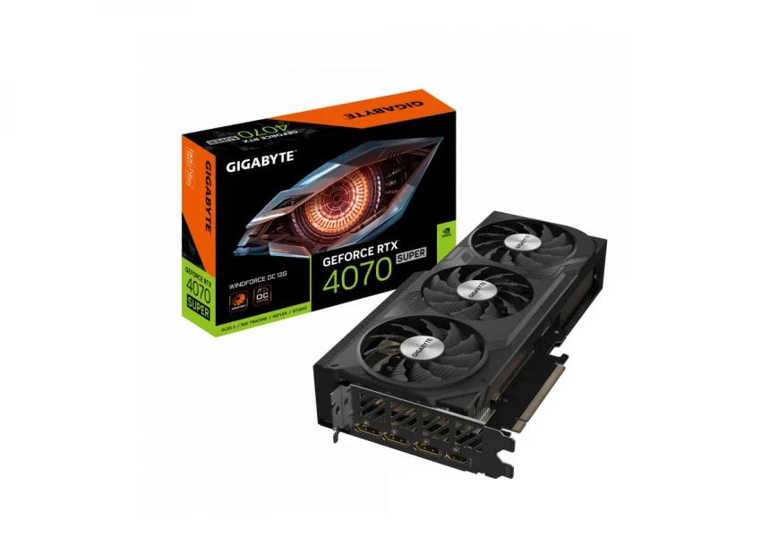 Grafička karta Gigabyte GeForce RTX 4070 Super GV-N407SWF3OC-12GD 12GB 192bit 3xDP/HDMI