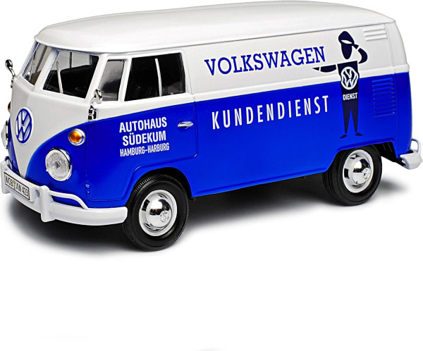 Metalni auto VW KOMBI T2 1:24, Motormax, Blue
