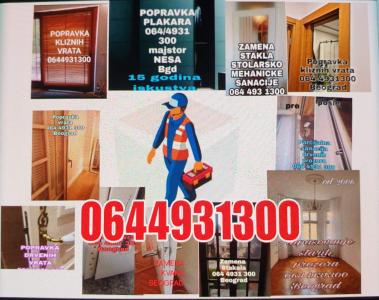 Popravka kreveta plakara drvenih prozora 0644931300