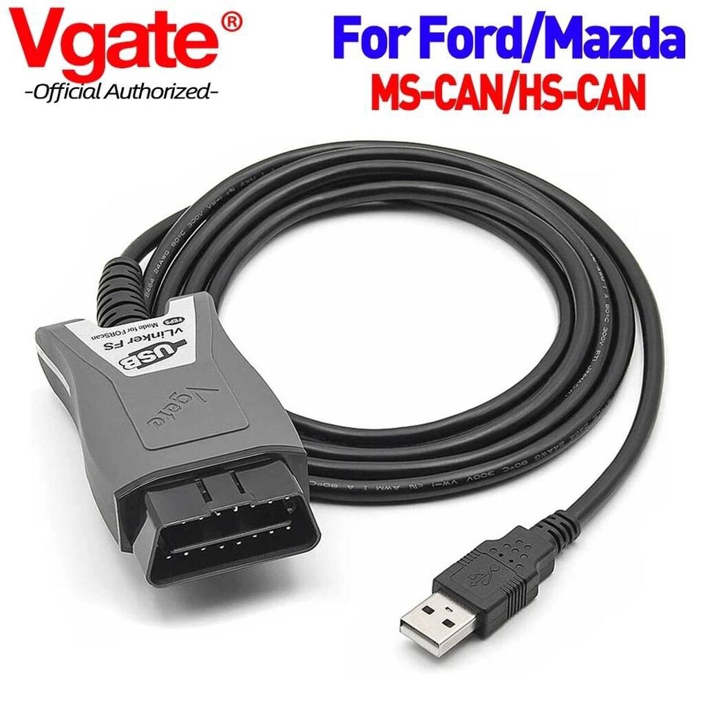 Vgate vLinker FS USB OBD2 za Ford Mazda MS CAN HS CAN Auto