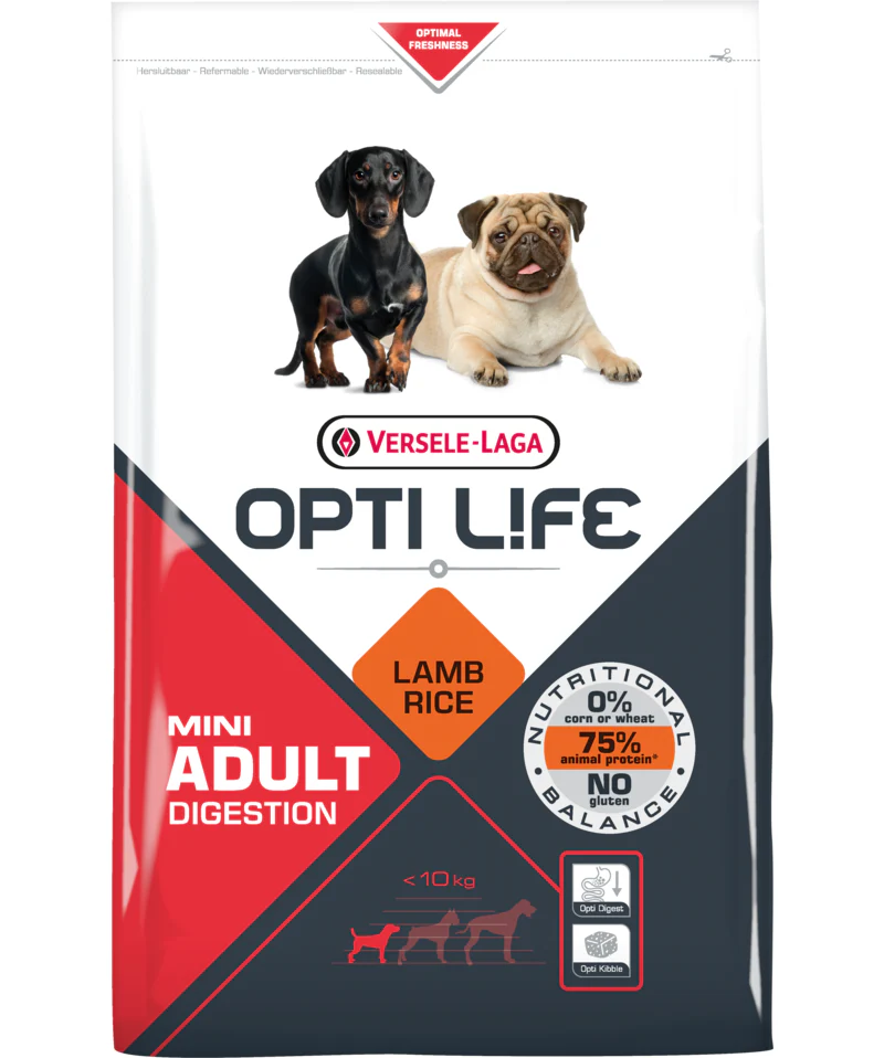 OPTI LIFE - DIGESTION | Mini
OPTI LIFE - Adult Digestion Mini