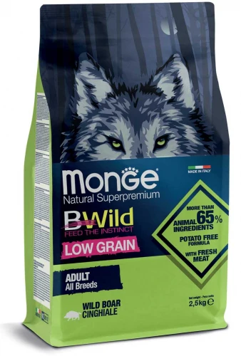 MONGE - BWild | ALL BREEDS Low Grain - Wild Boar