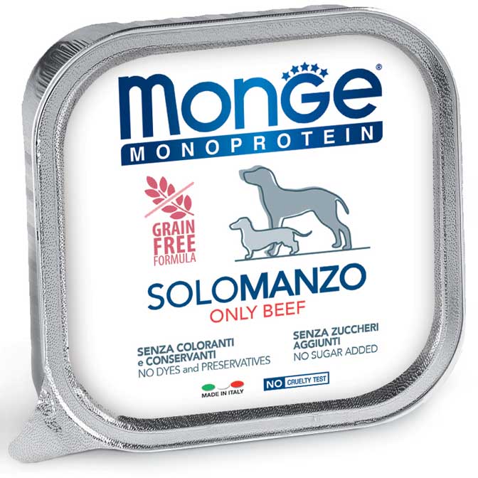 MONGE - Solo Beef 5x150gr
MONGE - Solo Beef 5x150gr