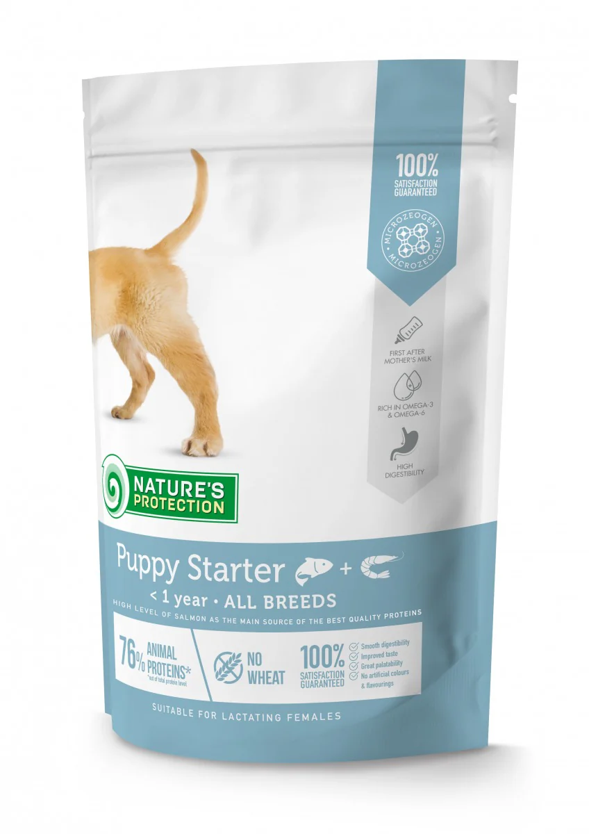 NATURES PROTECTION - SP PUPPY STARTER | All Breeds - Salmon