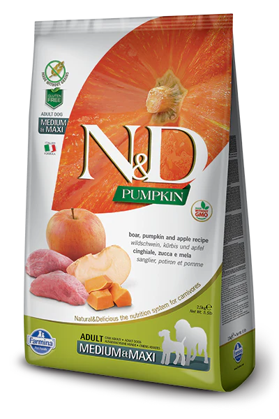 N&D - PUMPKIN GF | Medium & Maxi - Boar