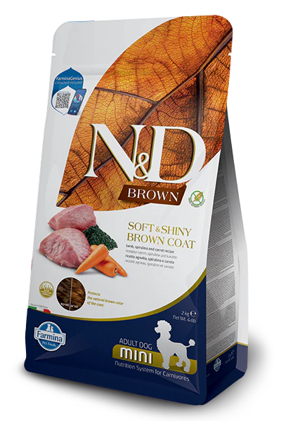 N&D - BROWN | Adult Mini - Lamb