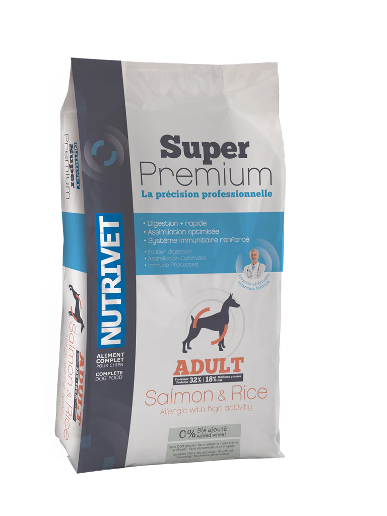 NUTRIVET - Super Premium | ADULT Salmon & Rice