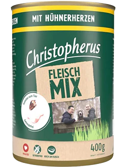 CHRISTOPHERUS - Meat Mix | Chicken Heart 400gr