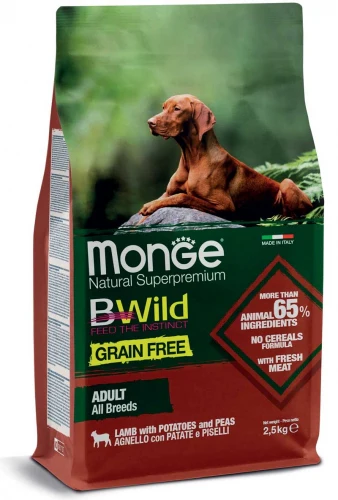 MONGE - BWild | ALL BREEDS Grain Free - Lamb