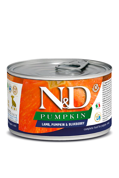 N&D - Pumpkin GF Can PUPPY | Lamb & Blueberry