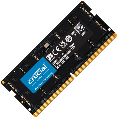 Crucial 32GB DDR5-5600 SODIMM memorija | CT32G56C46S5