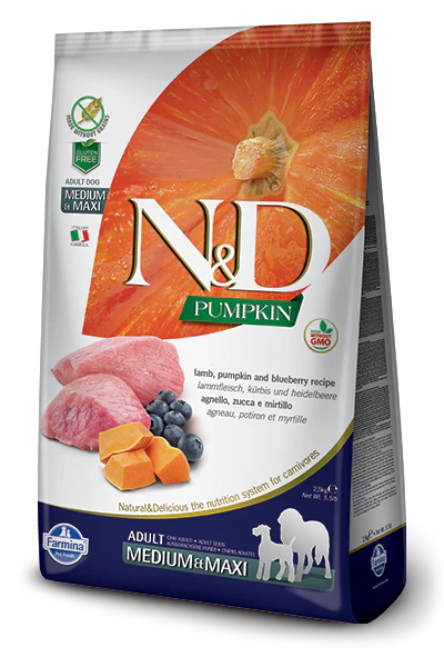 N&D - PUMPKIN GF | Medium & Maxi - Lamb