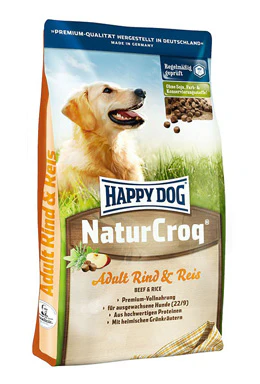 HAPPY DOG - NaturCroq | Beef & Rice