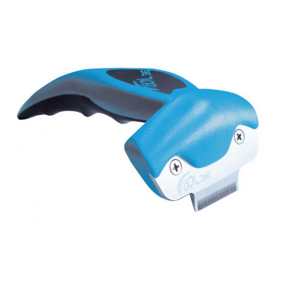 FOOLEE - Dog Brush, Blue