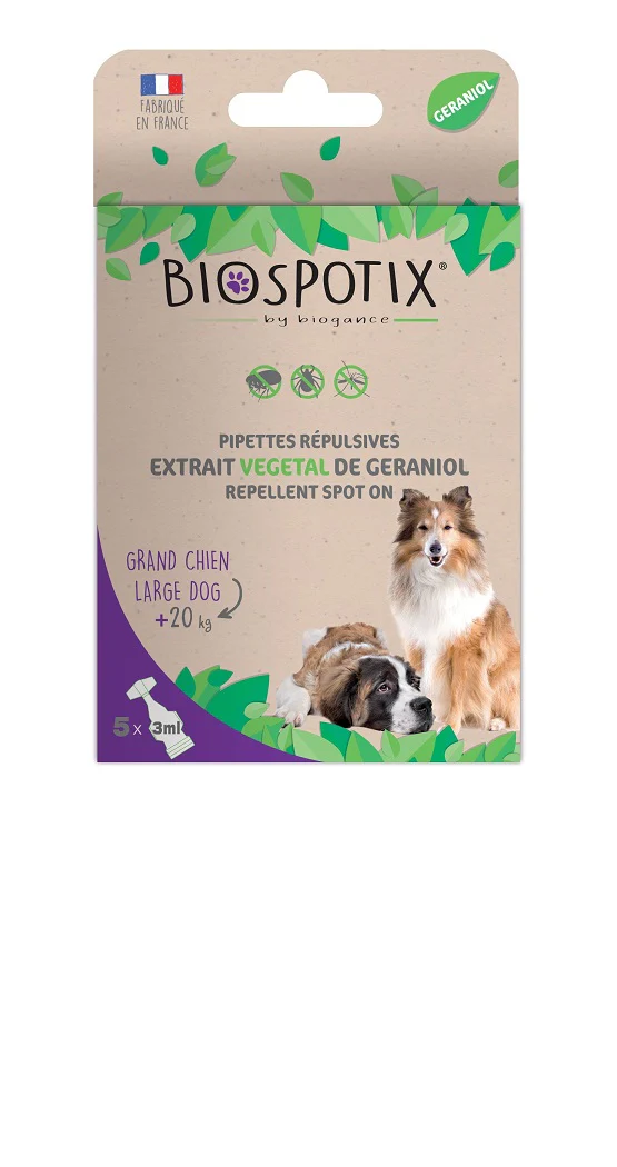 BIOSPOTIX - Large Dog Spot On (20+ kg) 3x3ml